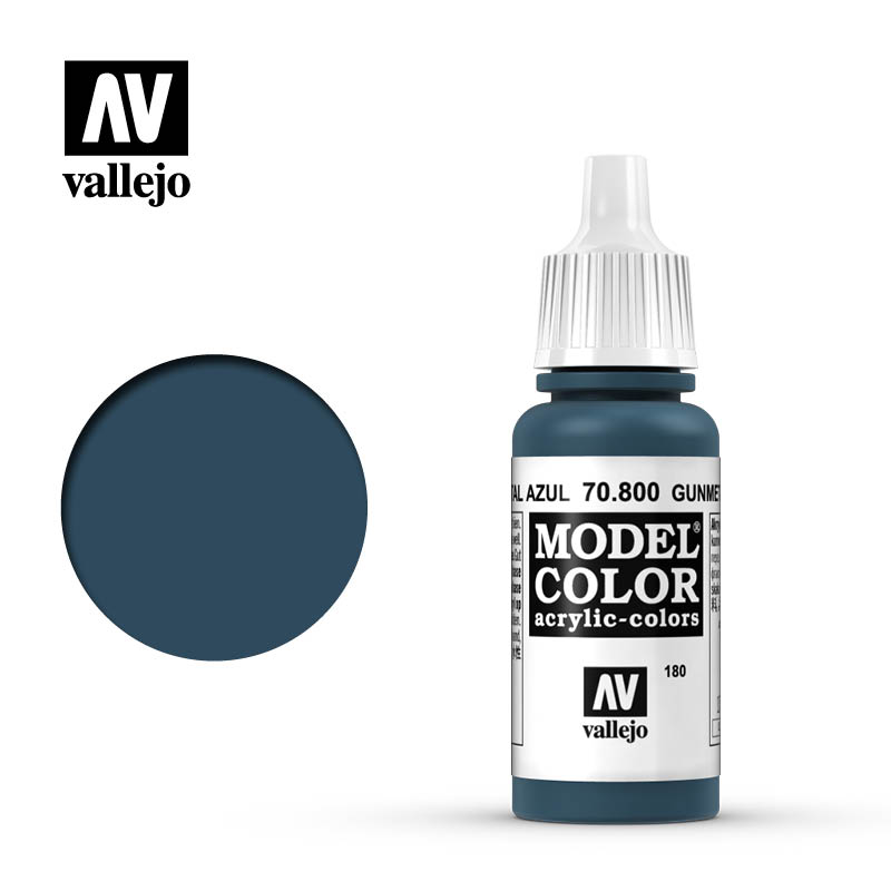 Model Color Gunmetal Blue - Hobby Paints