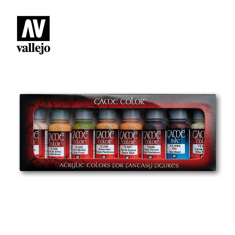 Game Color Set Skin Tones - Hobby Paints